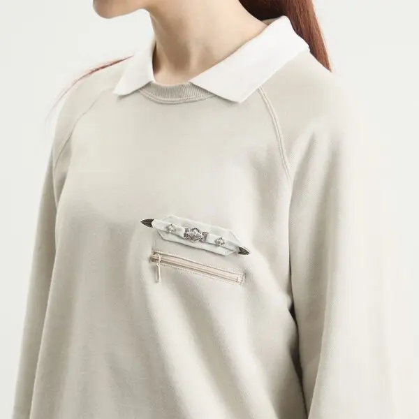 Toga Polo Collar Sweatshirt