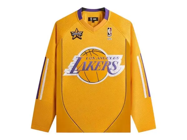 Kith Nba Allstar Los Angeles Lakers Samuel Jersey - Marigold