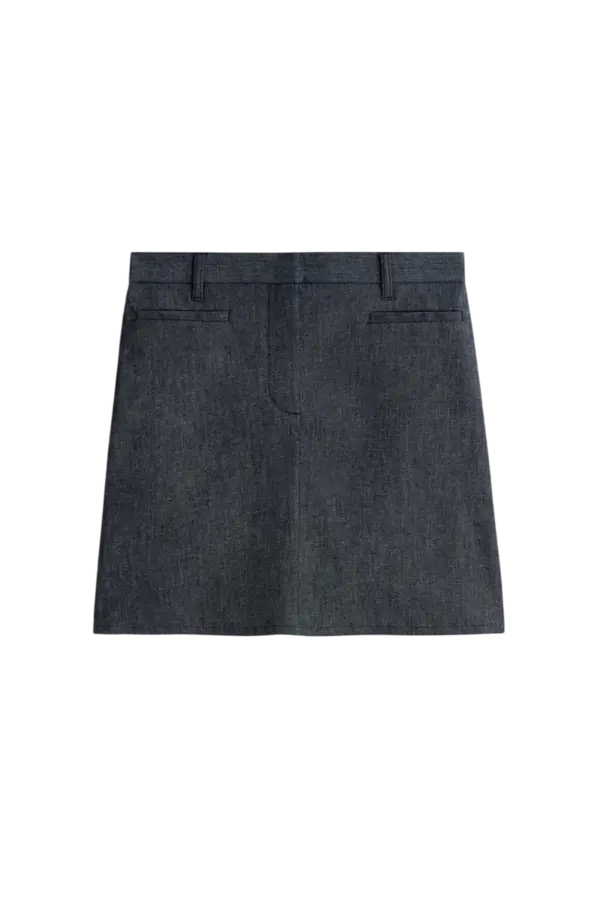 Cos Denim Mini Skirt - Indigo