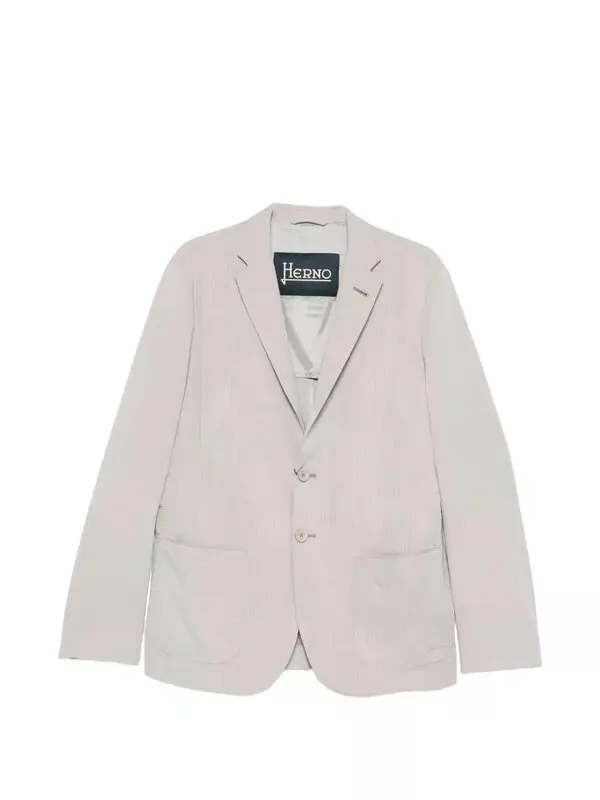 Herno Buttoned Textured Blazer