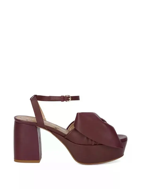Red Valentino Platform Bow Sandals