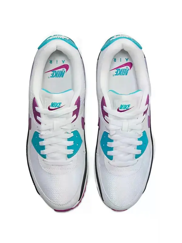 Nike Air Max 90 Lace-up Sneakers - White