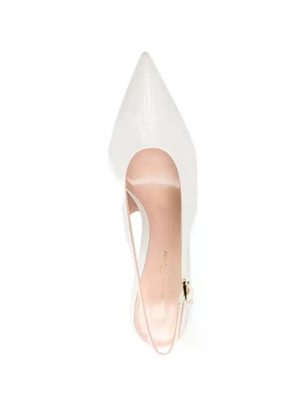 GIANVITO ROSSI Pointed-toe Slingback Pumps