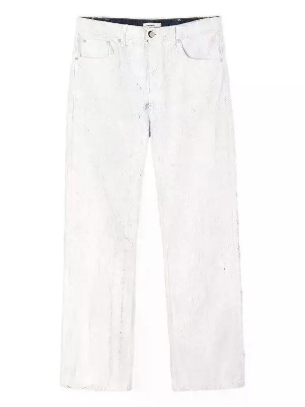 Sandro Five-pocket Crackle Jeans