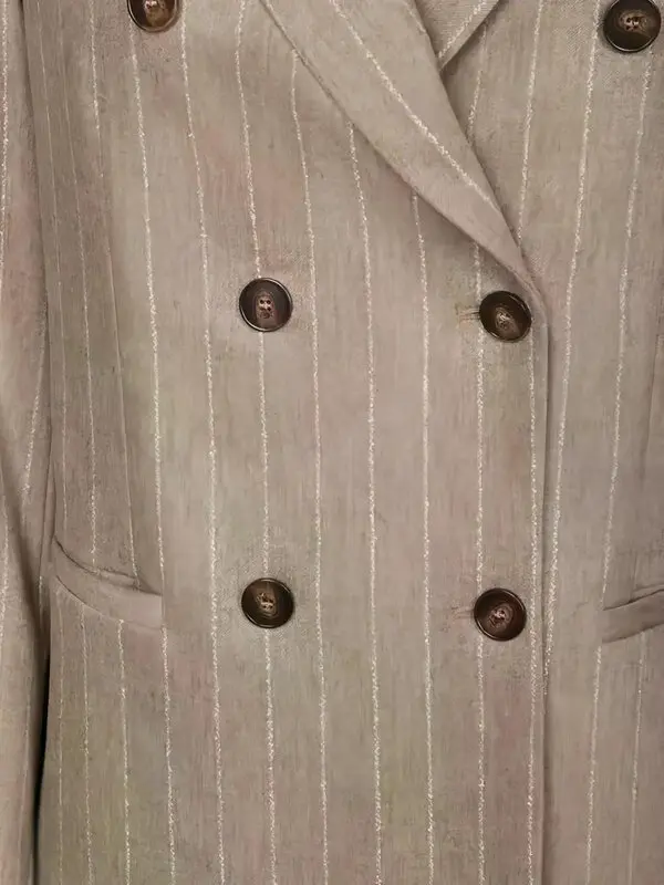 Montedoro Double-breasted Pinstripe Blazer