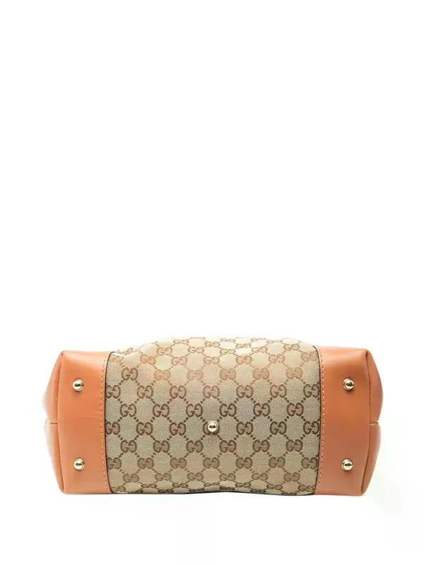Gucci Gg Canvas Heart Bit Satchel