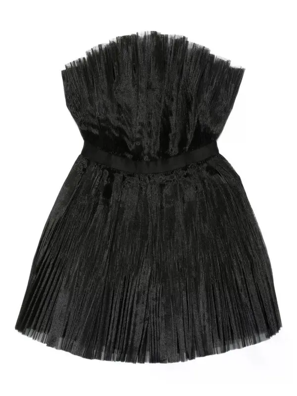 Maje Pleated Mini Dress
