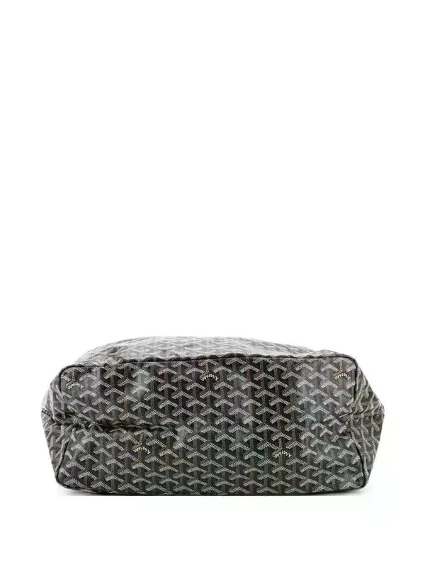 Goyard Saint Louis Coated Canvas Gm Tote Bag - Black
