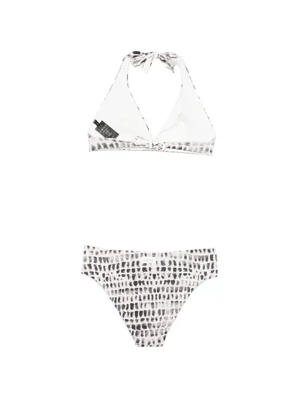 FISICO V-neck Printed Bikini