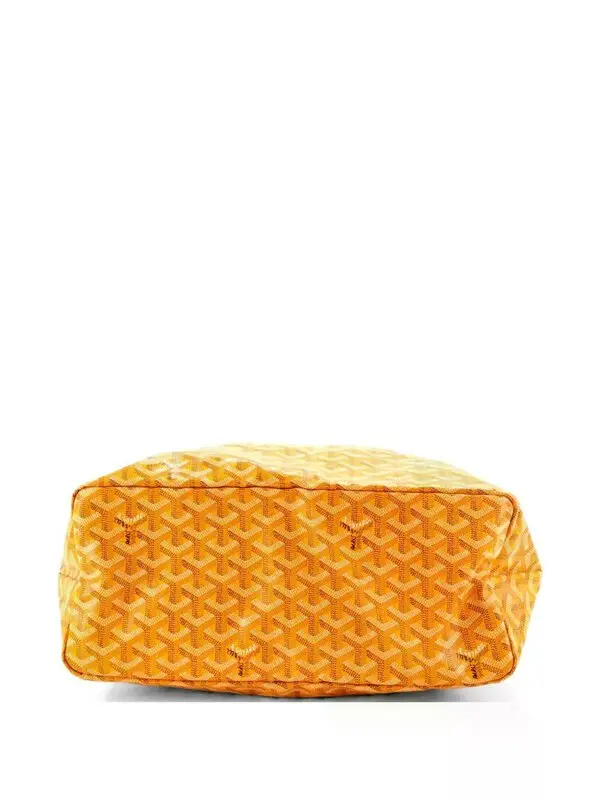 Goyard Saint Louis Coated Canvas Pm Tote Bag - Black