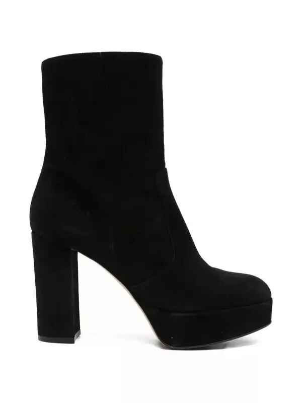 GIANVITO ROSSI Platform Leather Boots