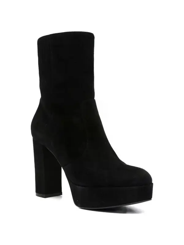 GIANVITO ROSSI Platform Leather Boots