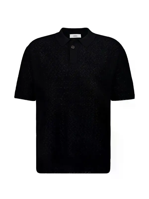 Commas Knitted Polo Shirt