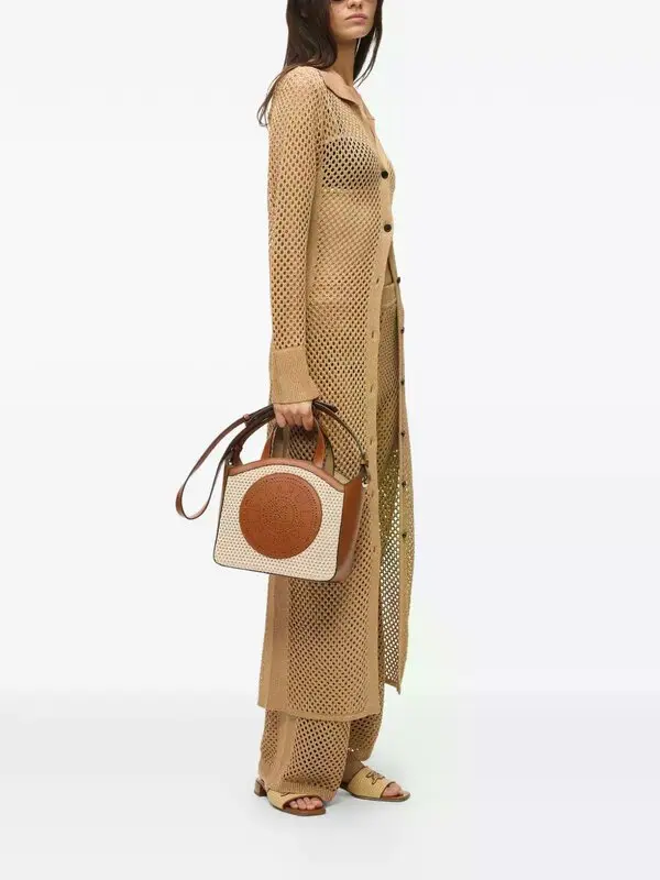 Karl Lagerfeld Small K/circle Mesh Tote Bag