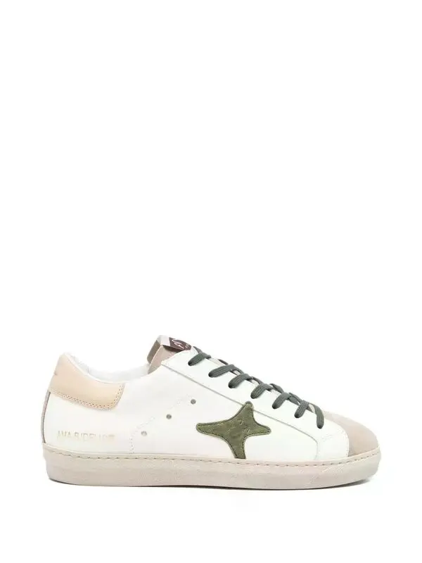 AMA-BRAND Star-patch Sneakers