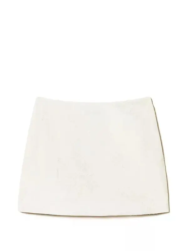 TWINSET Mini Skirt With Embroidery