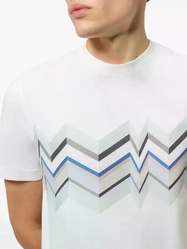 Missoni Zigzag Pattern T-shirt