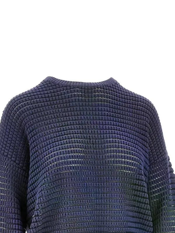 Emporio Armani Perforated Knit Sweater