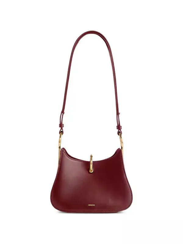 Rabanne Small Ring Shoulder Bag - Red