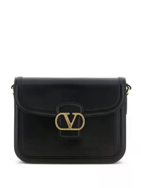 Valentino Garavani Vlogo Signature Messenger Bag - Black