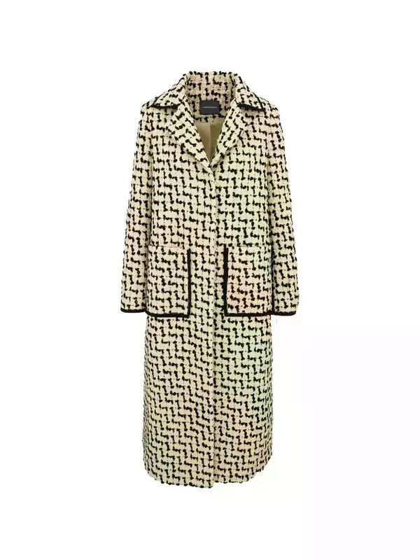 Lorena Antoniazzi Check Pocket Coat