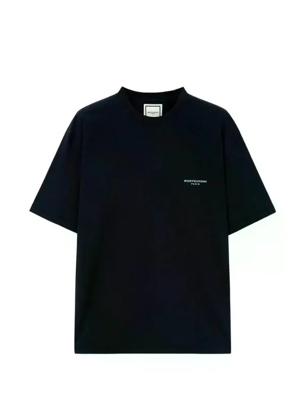 WOOYOUNGMI Logo-details Relaxed-fit T-shirt
