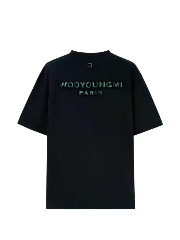 WOOYOUNGMI Logo-details Relaxed-fit T-shirt