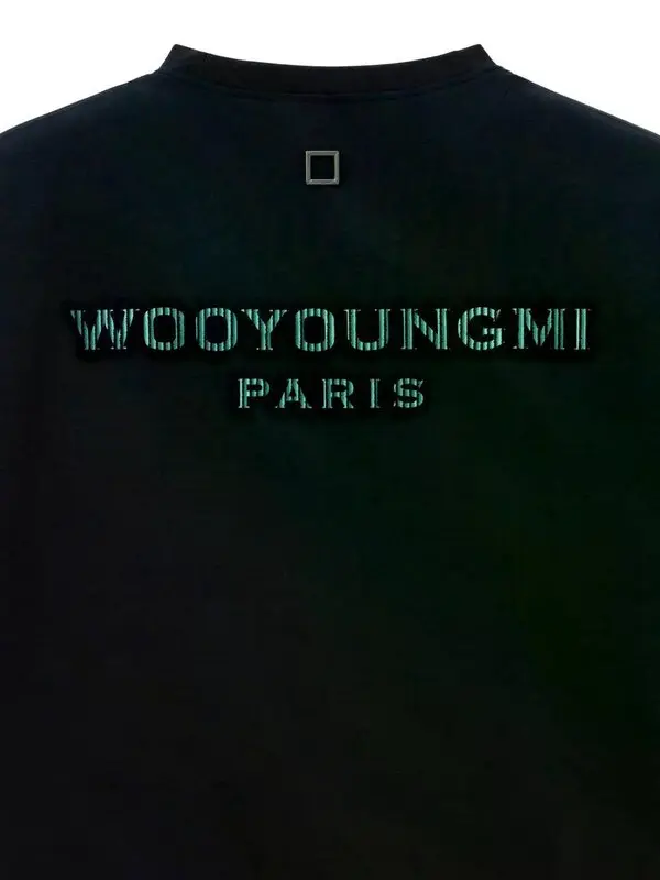 WOOYOUNGMI Logo-details Relaxed-fit T-shirt