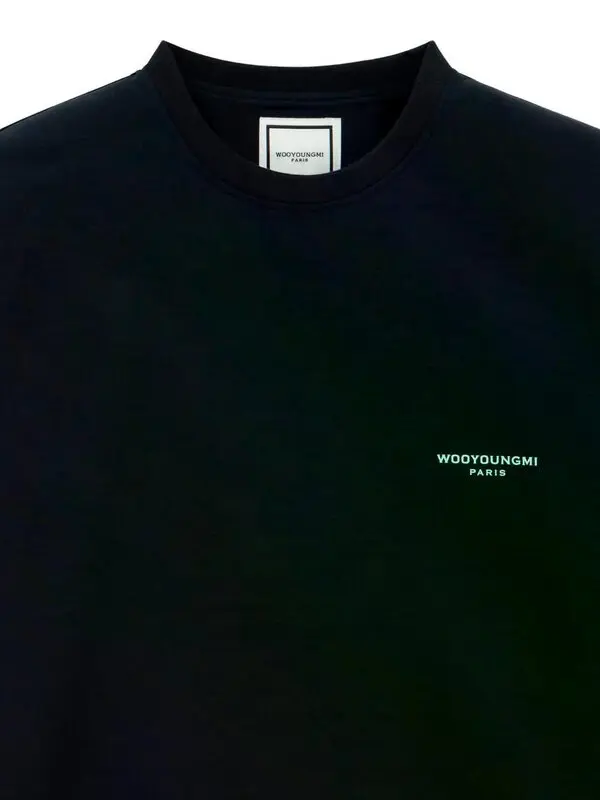 WOOYOUNGMI Logo-details Relaxed-fit T-shirt
