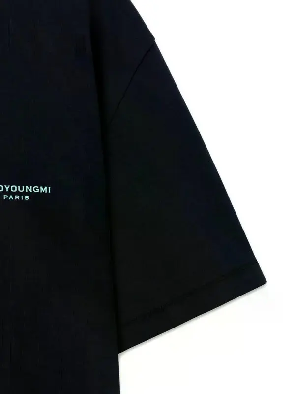 WOOYOUNGMI Logo-details Relaxed-fit T-shirt