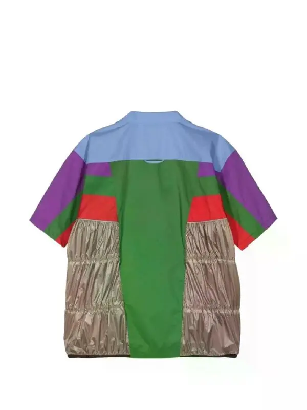 Kolor Panelled Zip Shirt