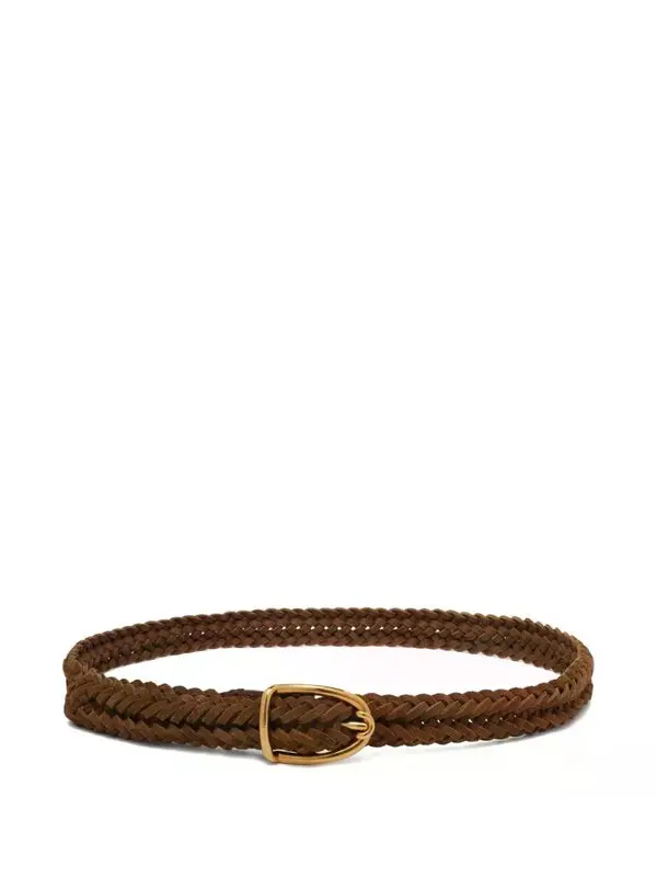 TOM FORD Braided Leather Belt