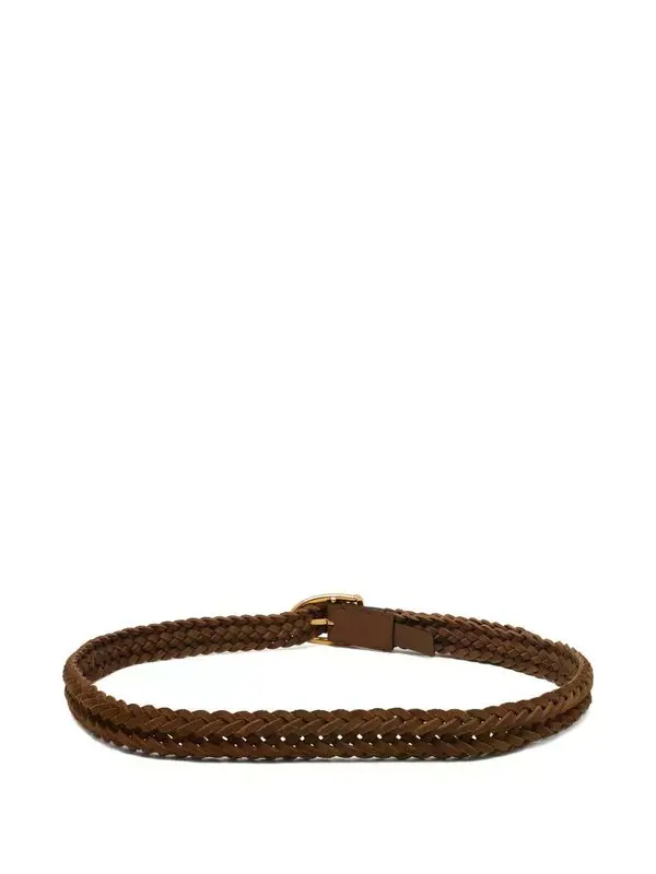 TOM FORD Braided Leather Belt