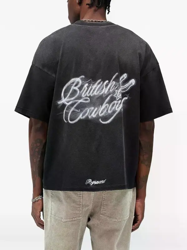 REPRESENT British Cowboys T-shirt - Black