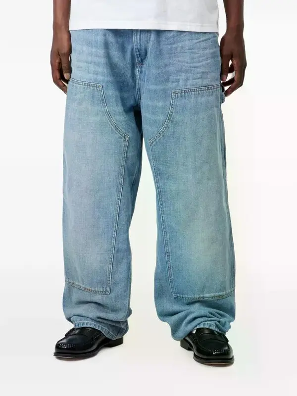 Carhartt Work In Progress Og Double Knee Denim Trousers