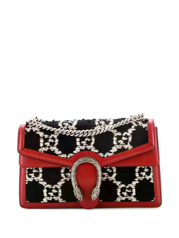 Gucci Dionysus Gg Tweed Small Shoulder Bag