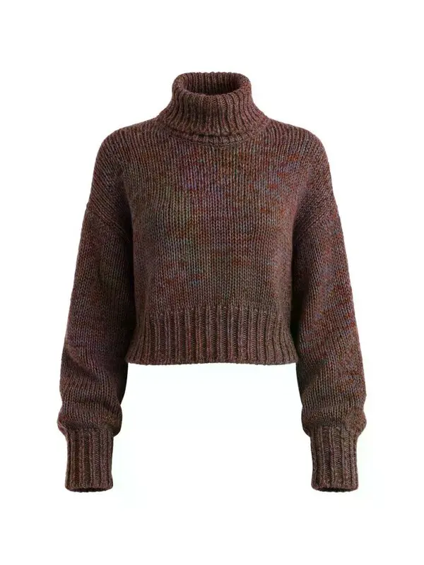 Sablyn Darcey Roll-neck Sweater - Brown