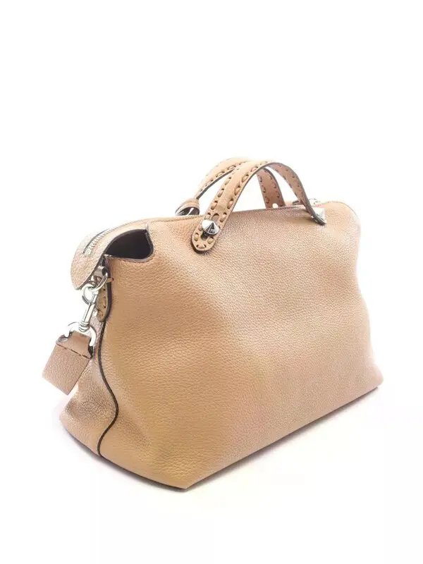 Fendi Large Leather The Way Satchel - Brown