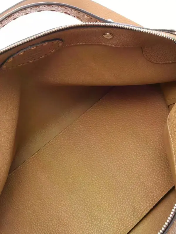 Fendi Large Leather The Way Satchel - Brown