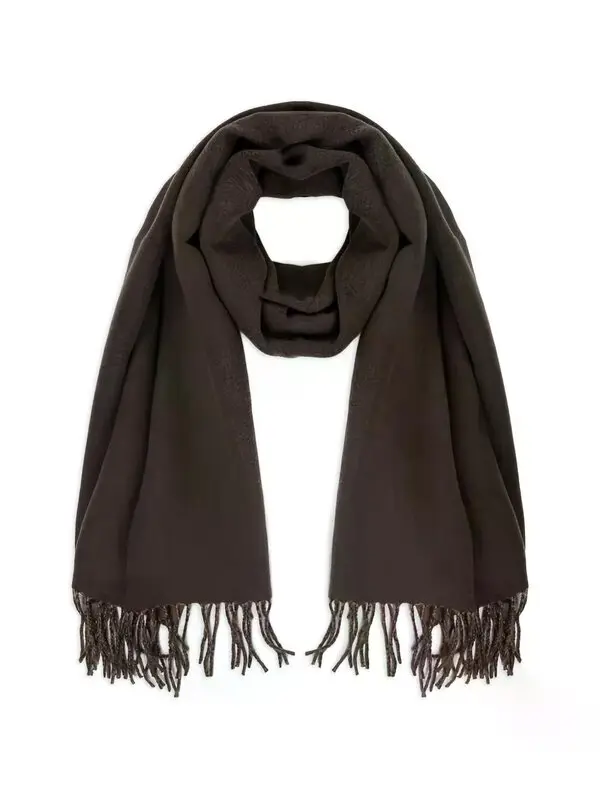 GOIA Fringed Rectangular Scarf