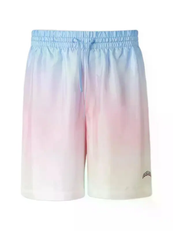 Casablanca Gradient Print Drawstring Shorts