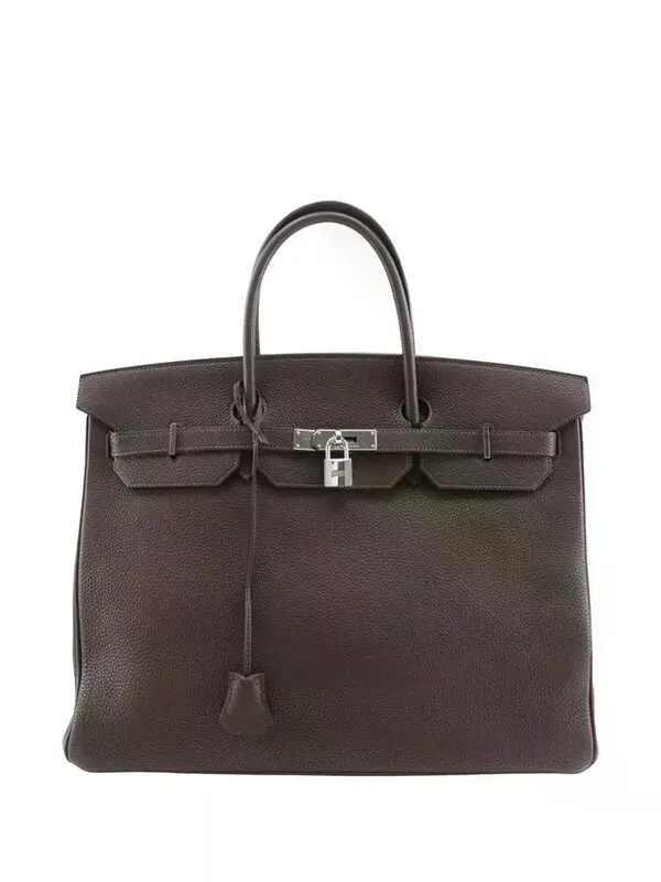 Hermès 2007 Togo Birkin Retourne 40 Handbag - Brown