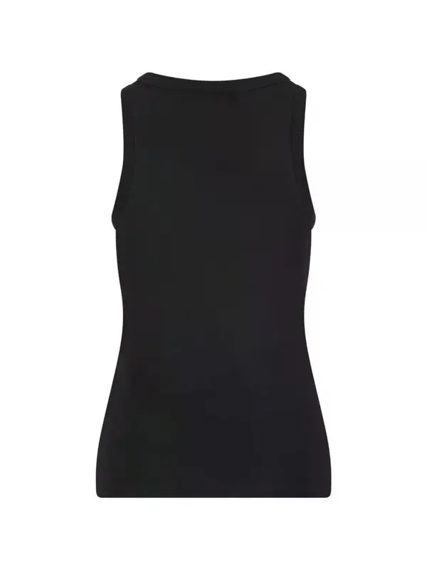 DIESEL® Crystal Embellished Tank Top - Black
