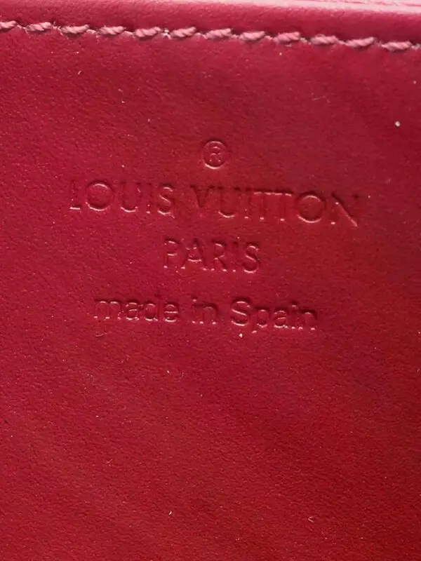 LOUIS VUITTON 2017 Monogram Vernis Zippy Wallet Long Wallets
