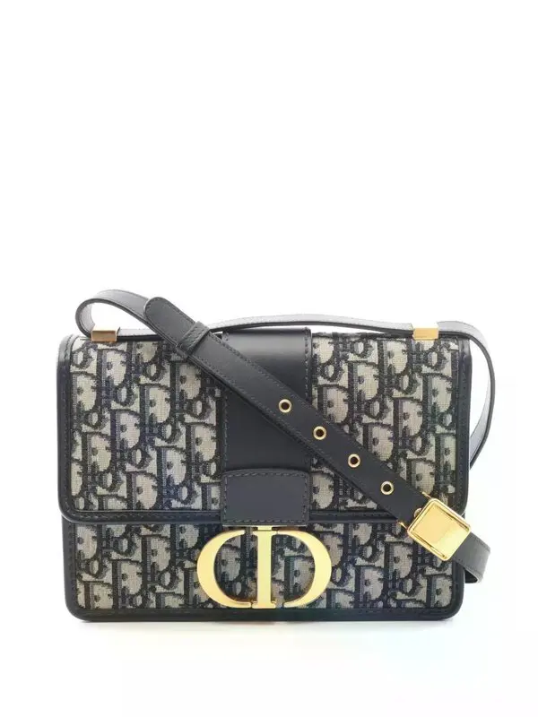 Dior 2020 Oblique 30 Montaigne Shoulder Bag