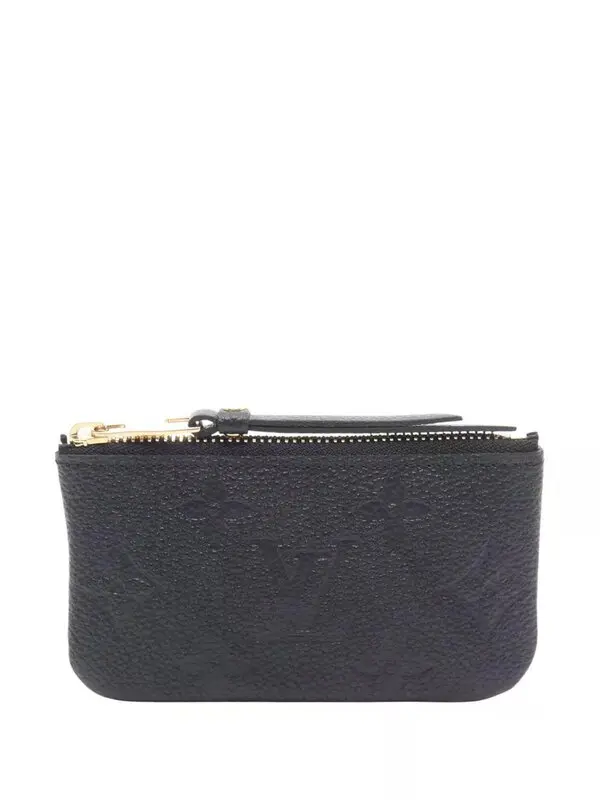 LOUIS VUITTON 2025 Monogram Empreinte Key Pouch Coin Pouch - Black