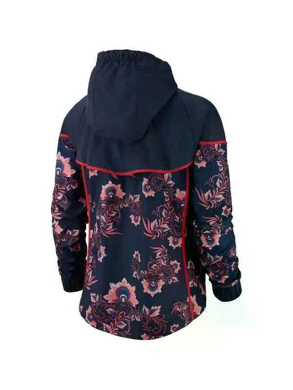 Nike Floral-print Windbreaker