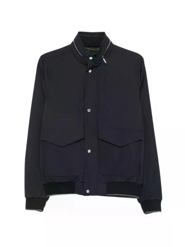 MOORER Button-up Jacket - Black