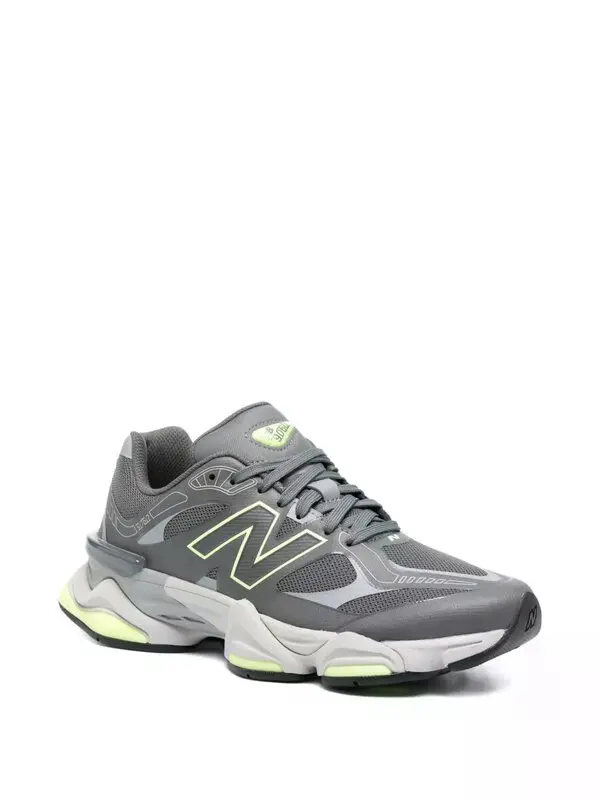 NEW BALANCE 9060 Logo-detail Sneakers - Grey