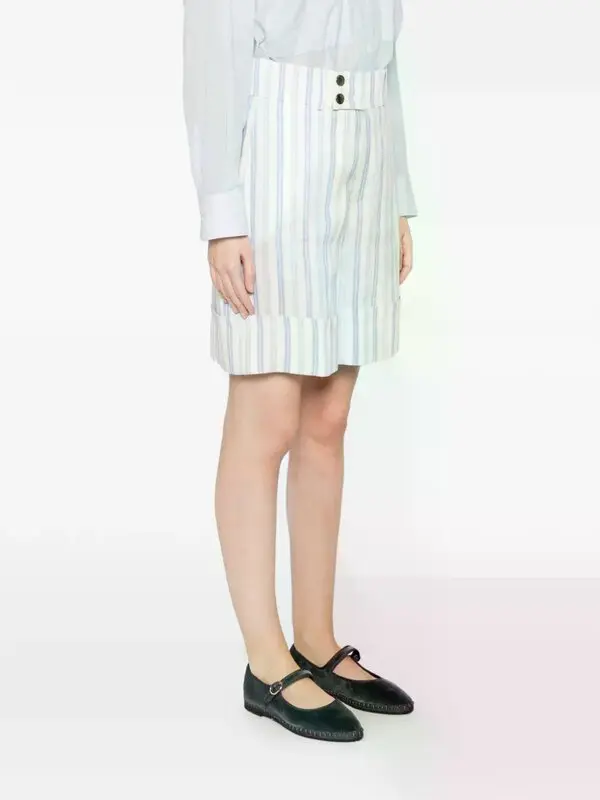 BERWICH Nadine Striped Shorts
